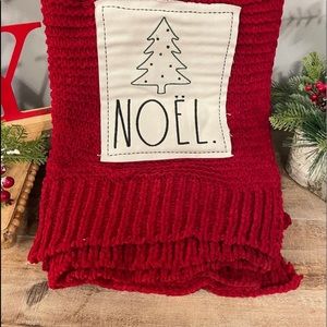 Rae Dunn | Bedding | Rae Dunn Chenille Christmas Throw | Poshmark